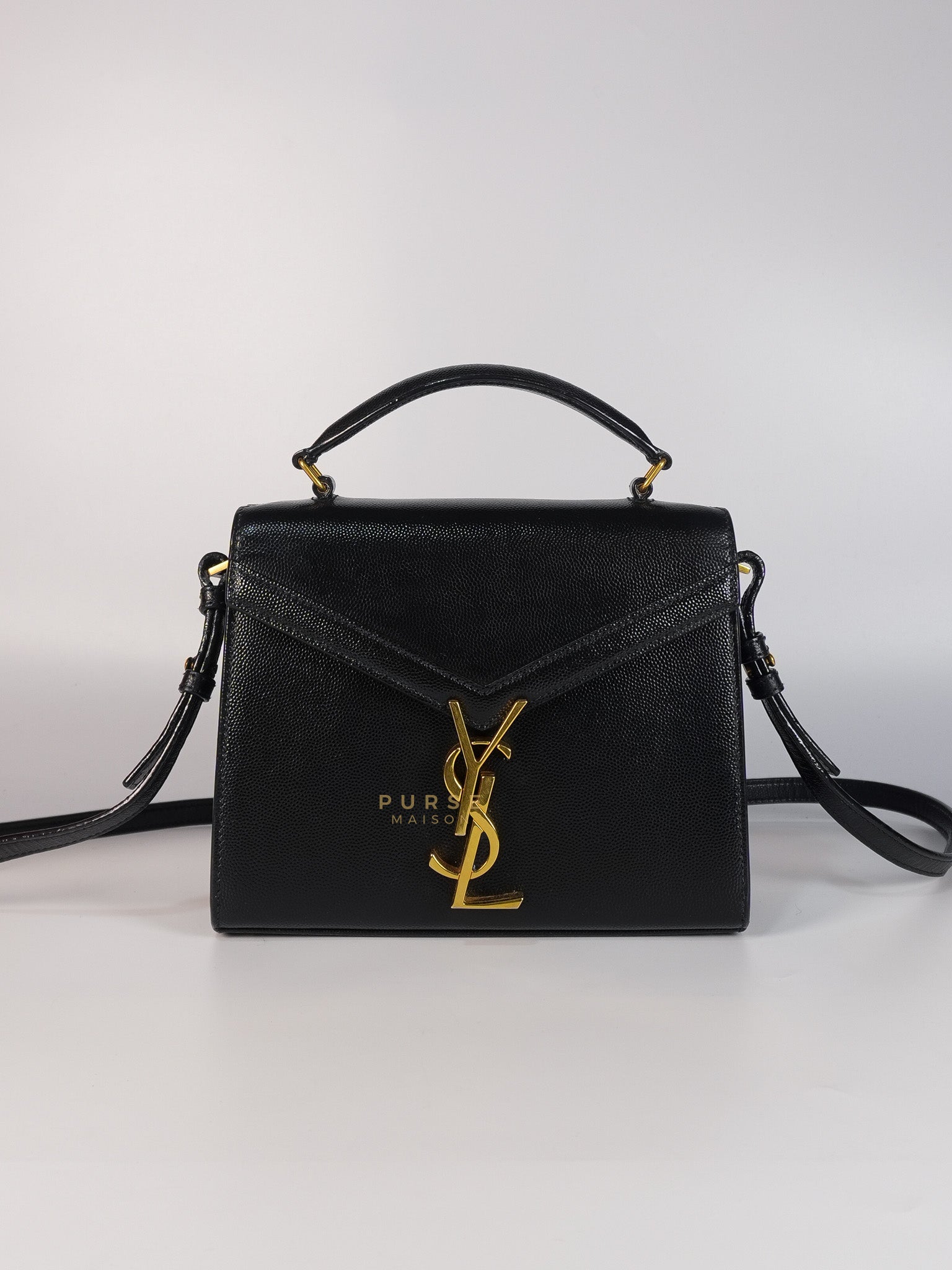 Grain De Poudre Cassandra Gold Hardware Mini in Black