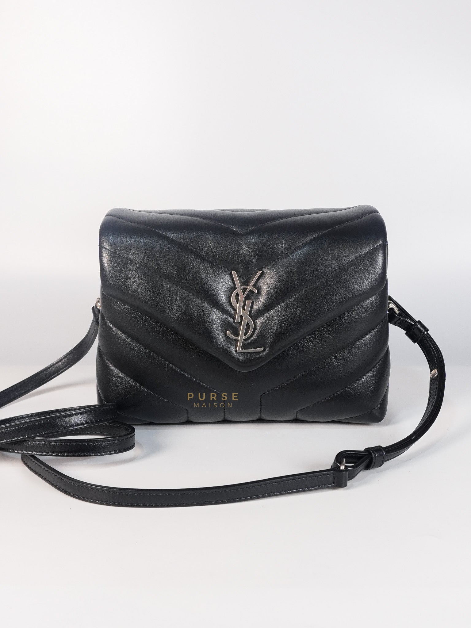 Mini LouLou Toy Crossbody Bag in Black PM480 | Purse Maison