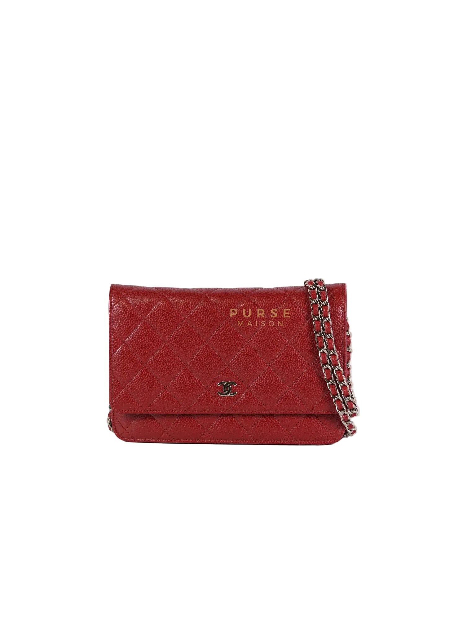 PM1872 No LG/E Chanel WOC Red SWH Series 21 | Purse Maison